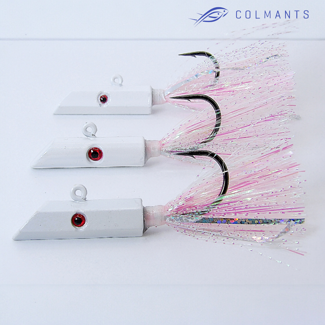 Hexy Minnow - Hex Head Jigs | Dancing Zig Zag Action – COLMANTS Fishing Lures