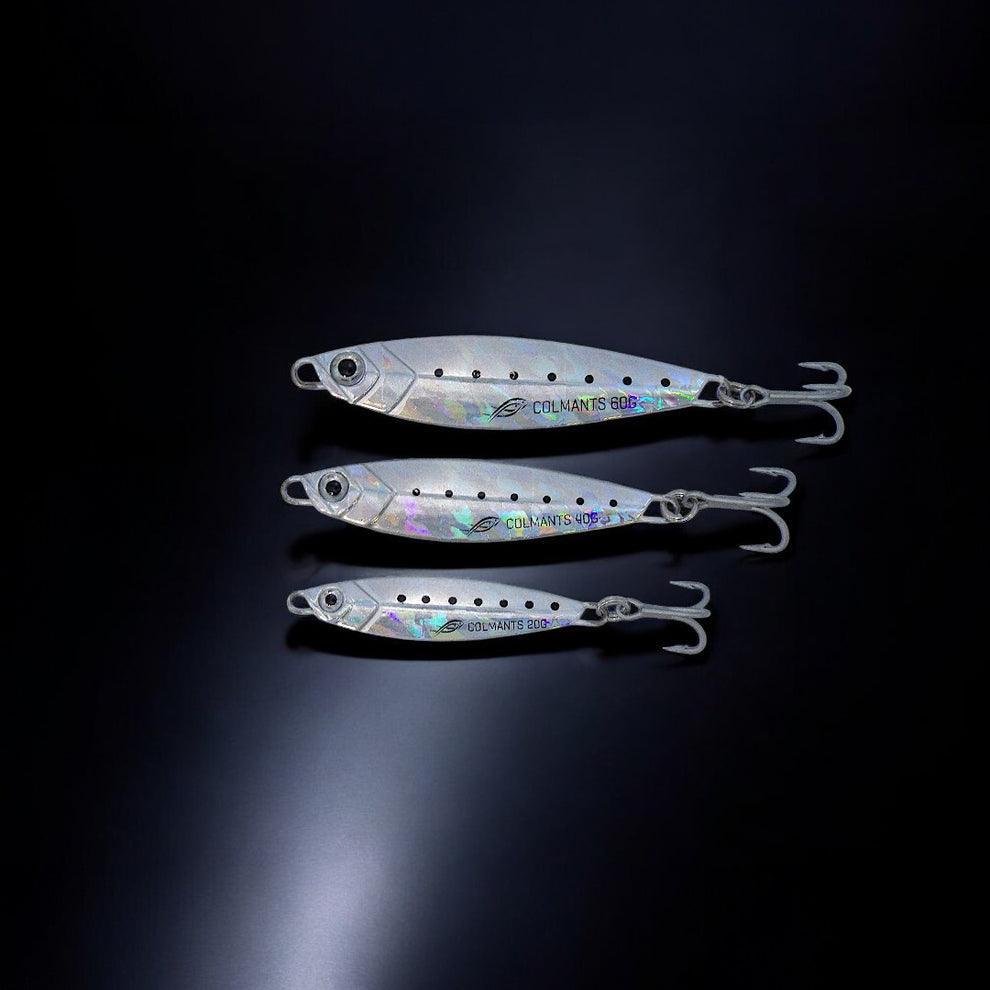 CastMan Casting Minnows: Long casting, holographic, durable metal lures. – COLMANTS Fishing Lures